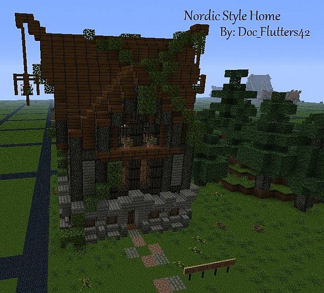 Nordic Styled Home Minecraft Map