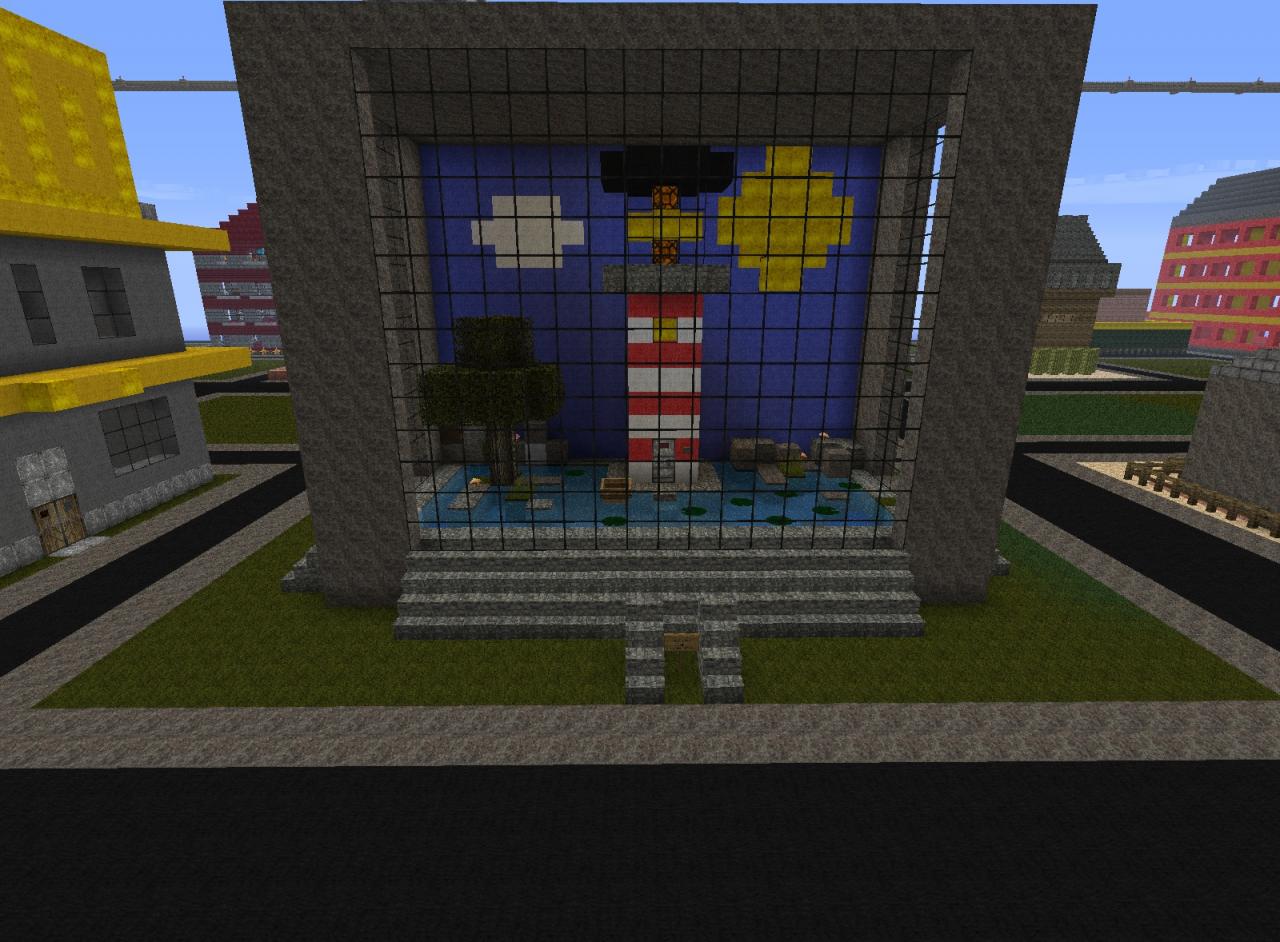 Panorama Paints Minecraft Map