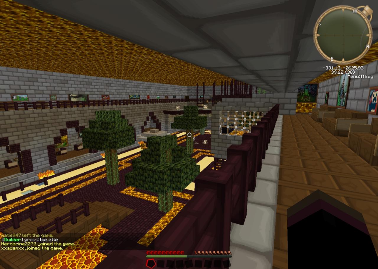 Custom Built End With Mob Arena and PvP Arena Minecraft Map