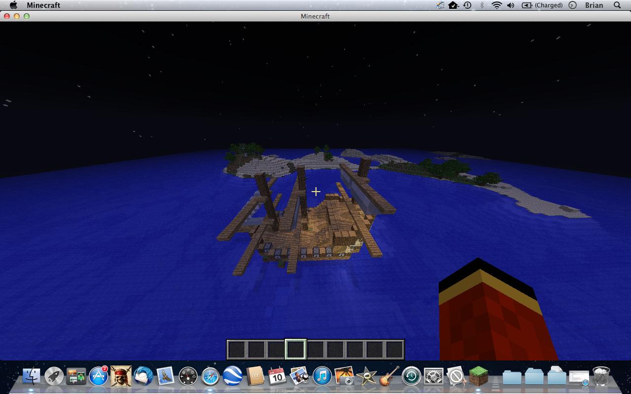 Pirate Ship Crash Island Survival Minecraft Map