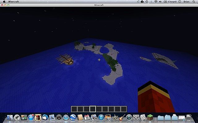 Pirate Ship Crash Island Survival Minecraft Map