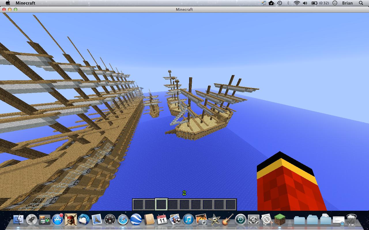 Pirate Ship Armada Minecraft Map