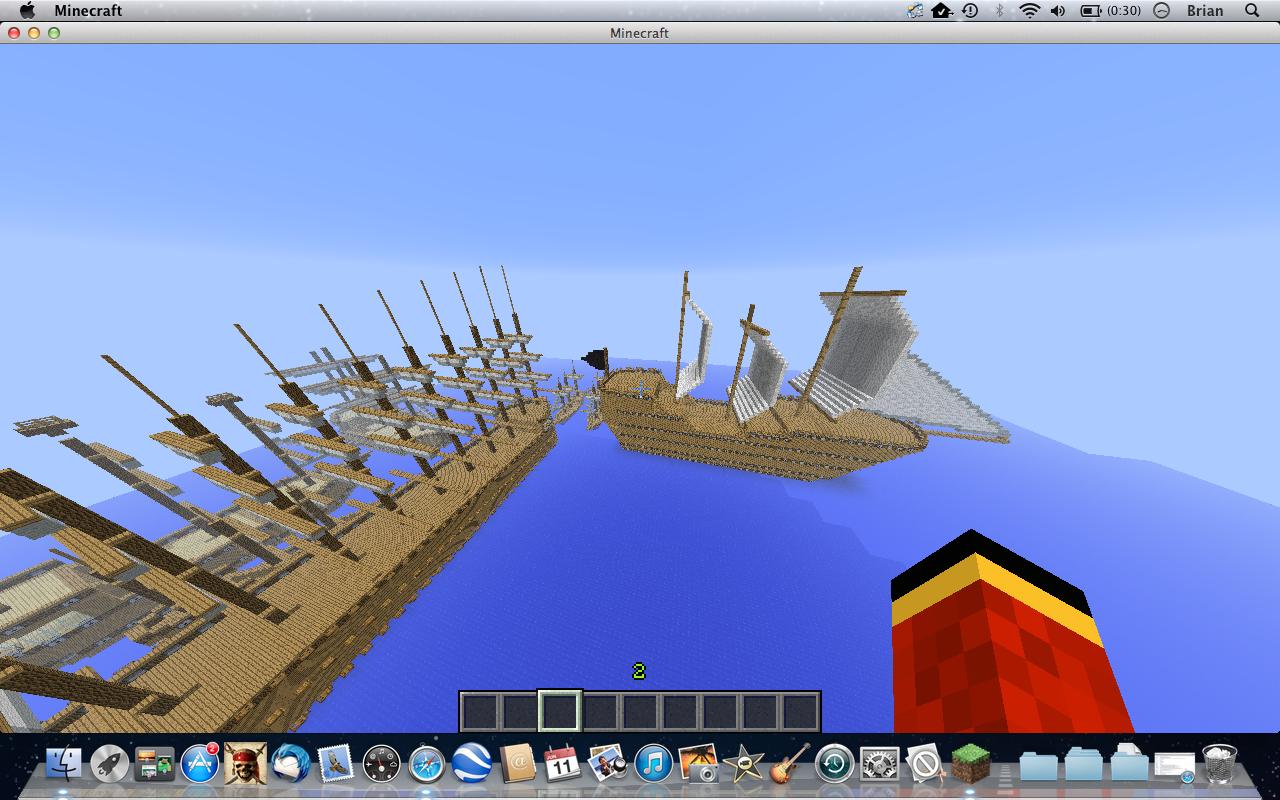 Pirate Ship Armada Minecraft Map