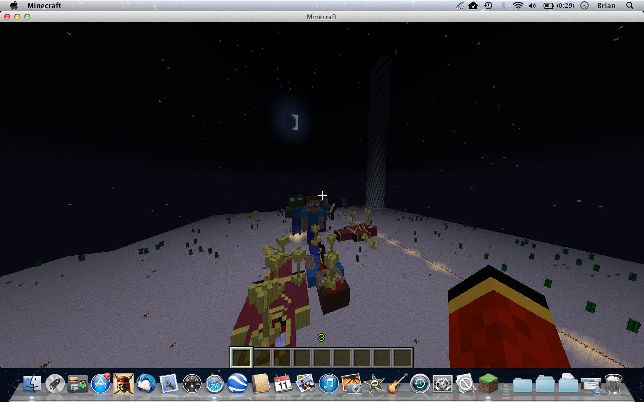 Random Redstone Contraptions, Castles, And Statues Minecraft Map