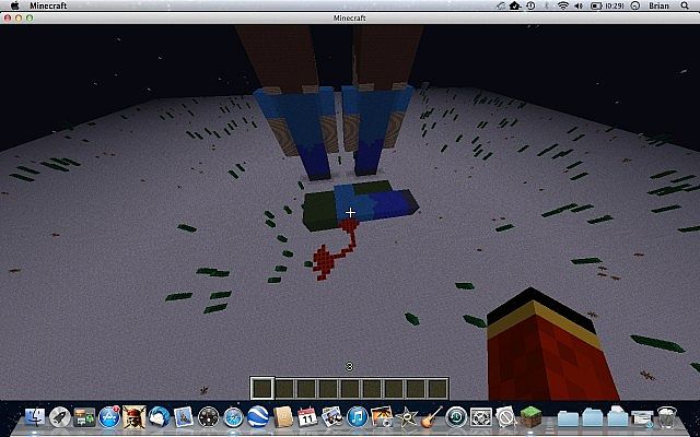 Random Redstone Contraptions, Castles, And Statues Minecraft Map