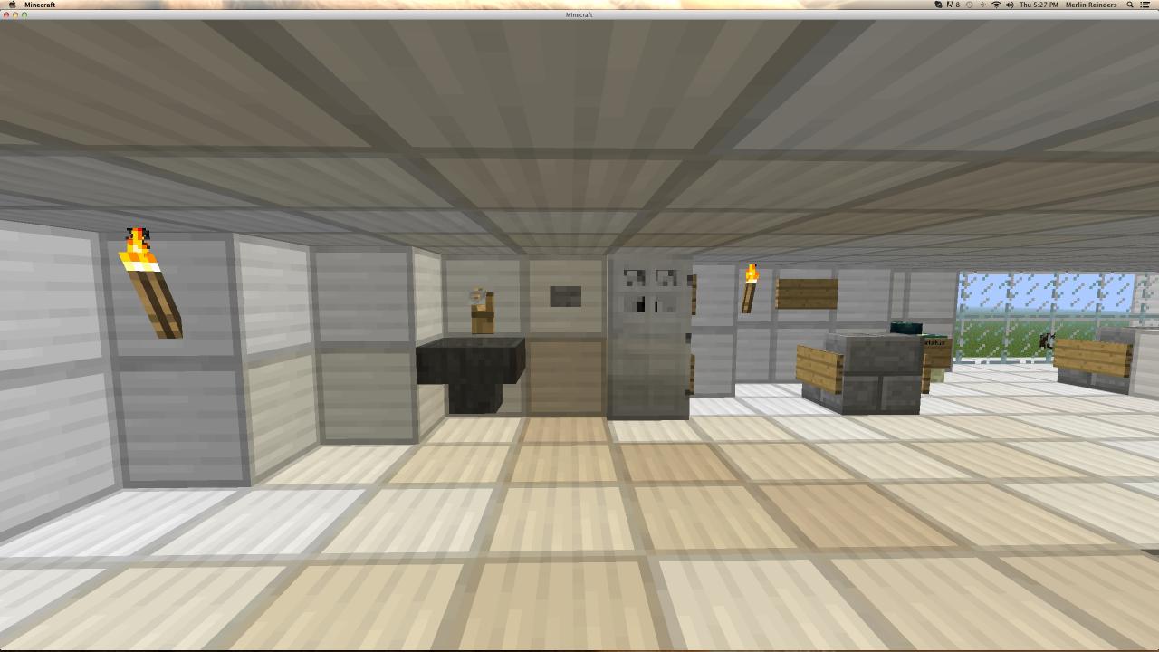 Space ship Minecraft Map