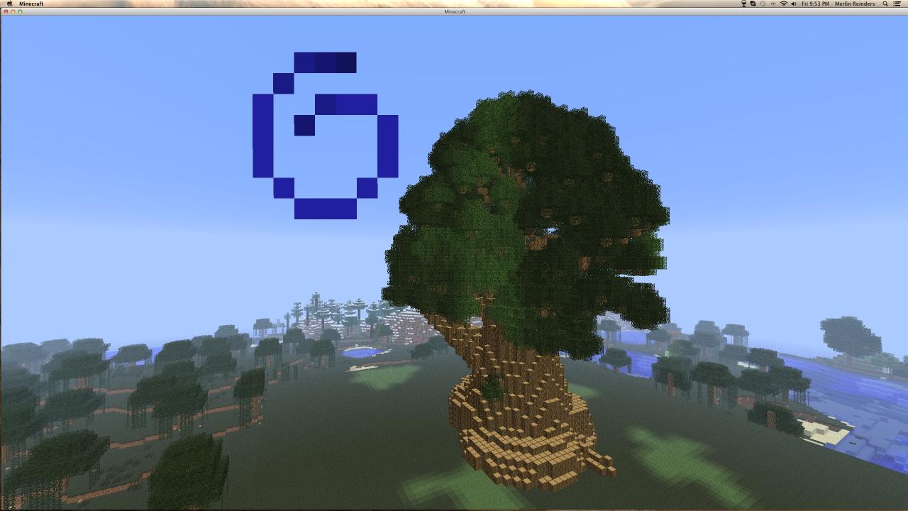 Giant tree! Minecraft Map