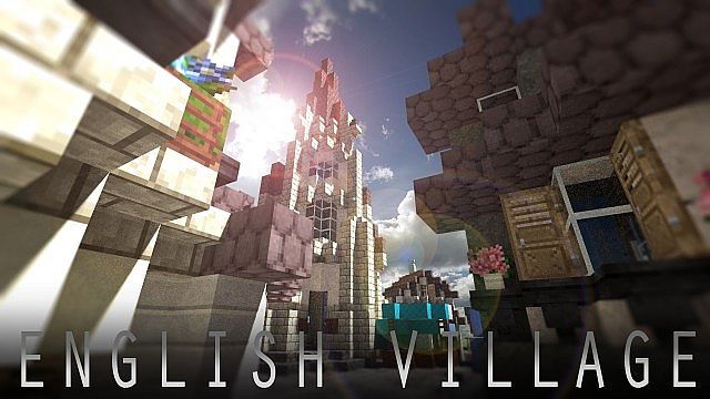 English Village Minecraft Map