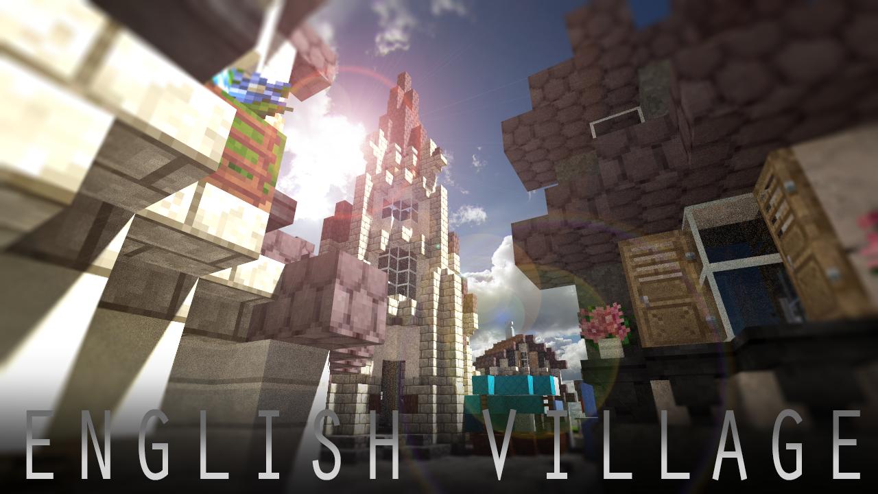 English Village Minecraft Map