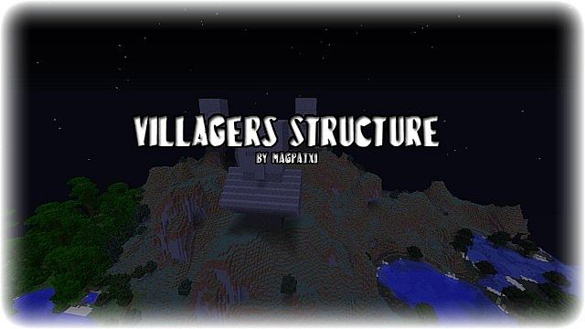 Villagers Structure Minecraft Map