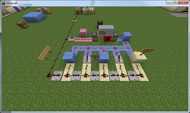 Parallel to Serial Minecraft Map