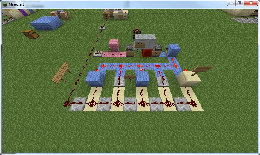 Parallel to Serial Minecraft Map