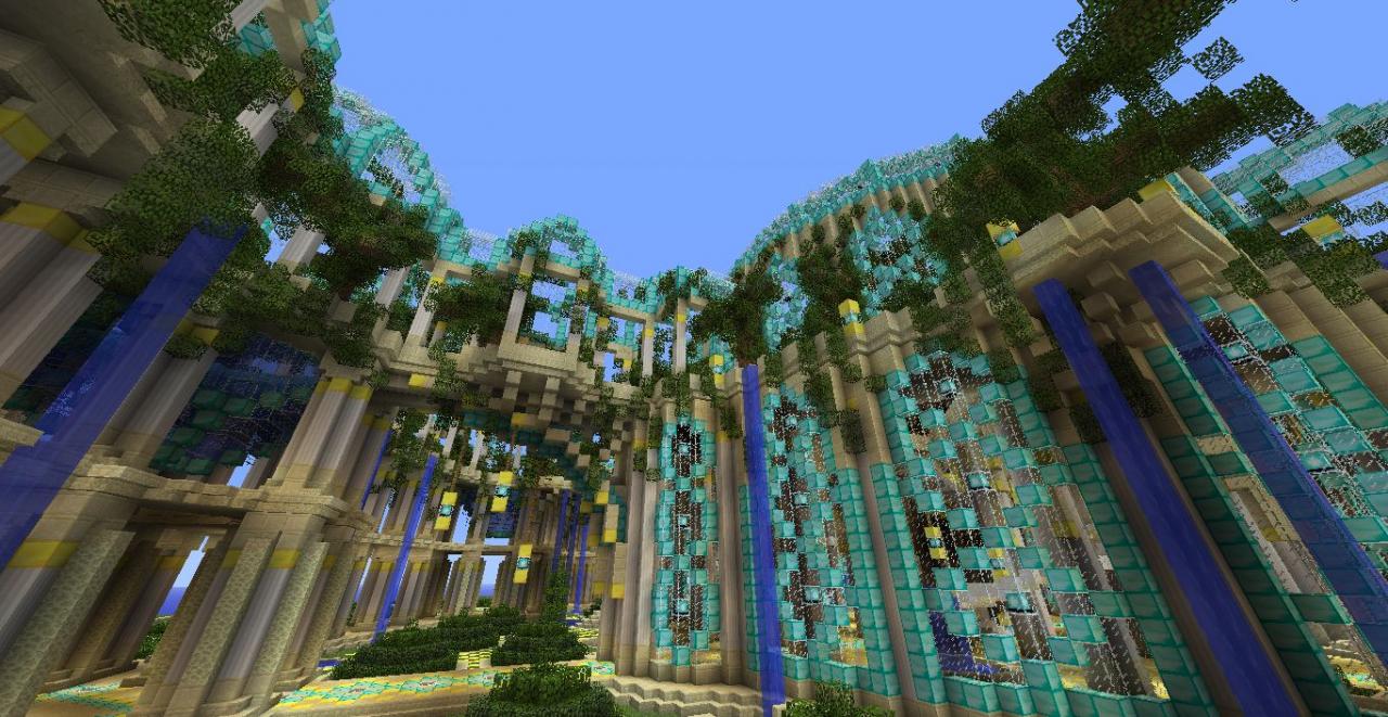 Creative zone spawn Minecraft Map