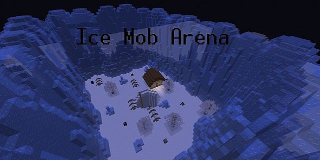 Ice Mob Arena Minecraft Map
