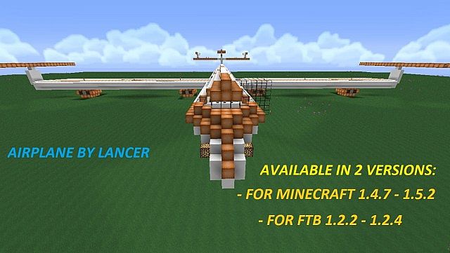 Airplane By Lancer™ Minecraft Map