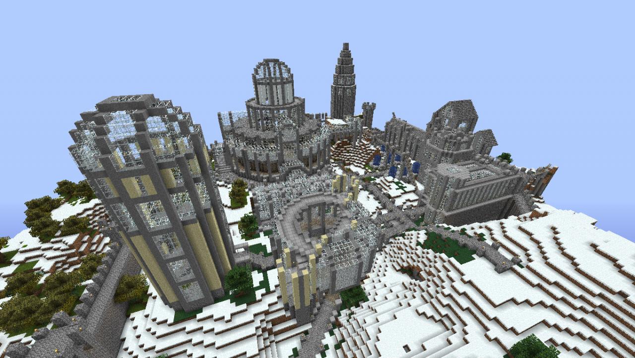 Modern Castle Minecraft Map