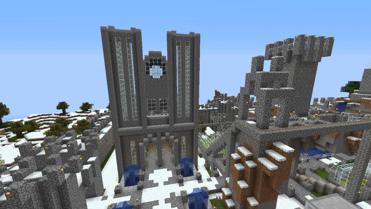 Modern Castle Minecraft Map