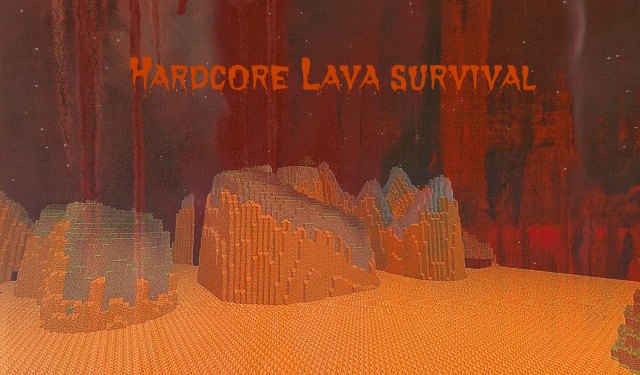 Lava Survival Minecraft Map