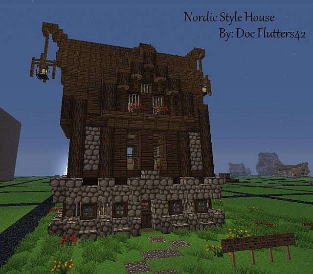 Nordic Styled Home Minecraft Map