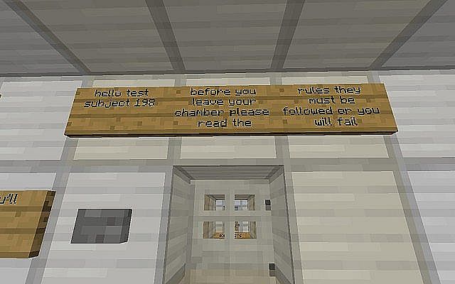 the Test Minecraft Map