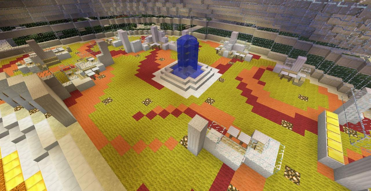 Swirls Spawn Minecraft Map