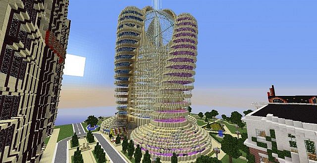 Swirls Spawn Minecraft Map