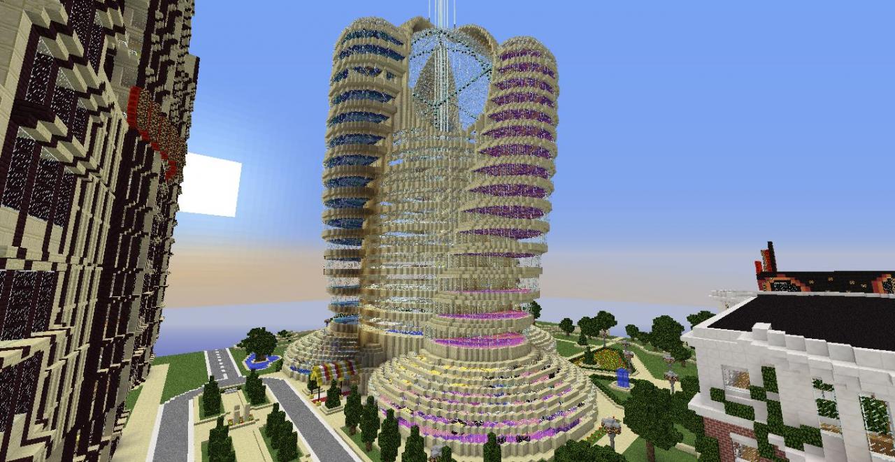 Swirls Spawn Minecraft Map