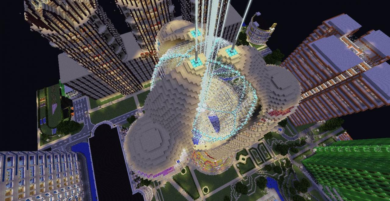 Swirls Spawn Minecraft Map