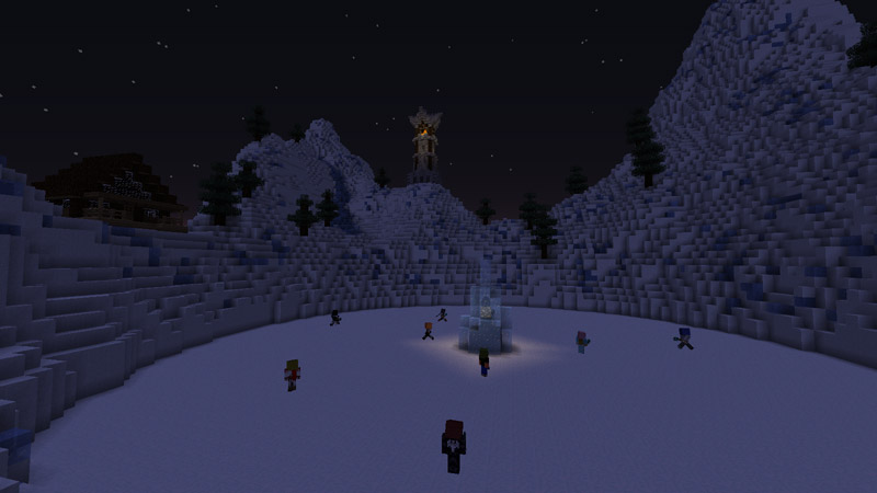 Spleef Valley - Constant PvP Minecraft Map