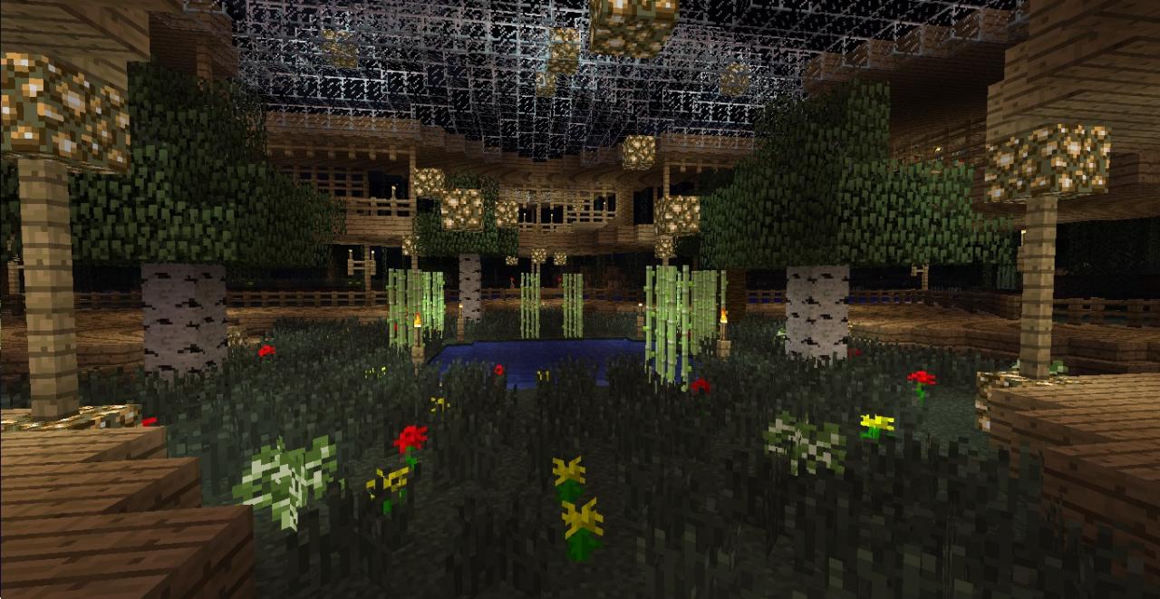 Star-shaped house Minecraft Map