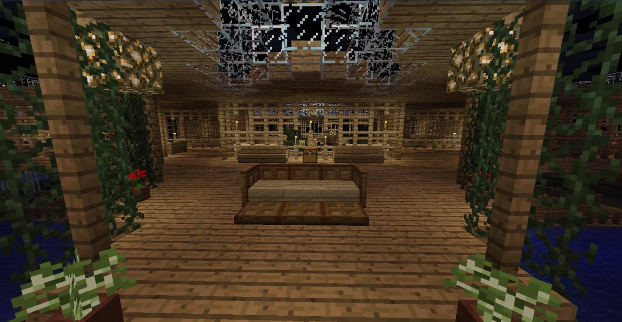 Star-shaped house Minecraft Map