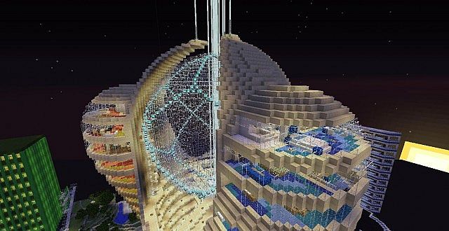 Swirls Spawn Minecraft Map