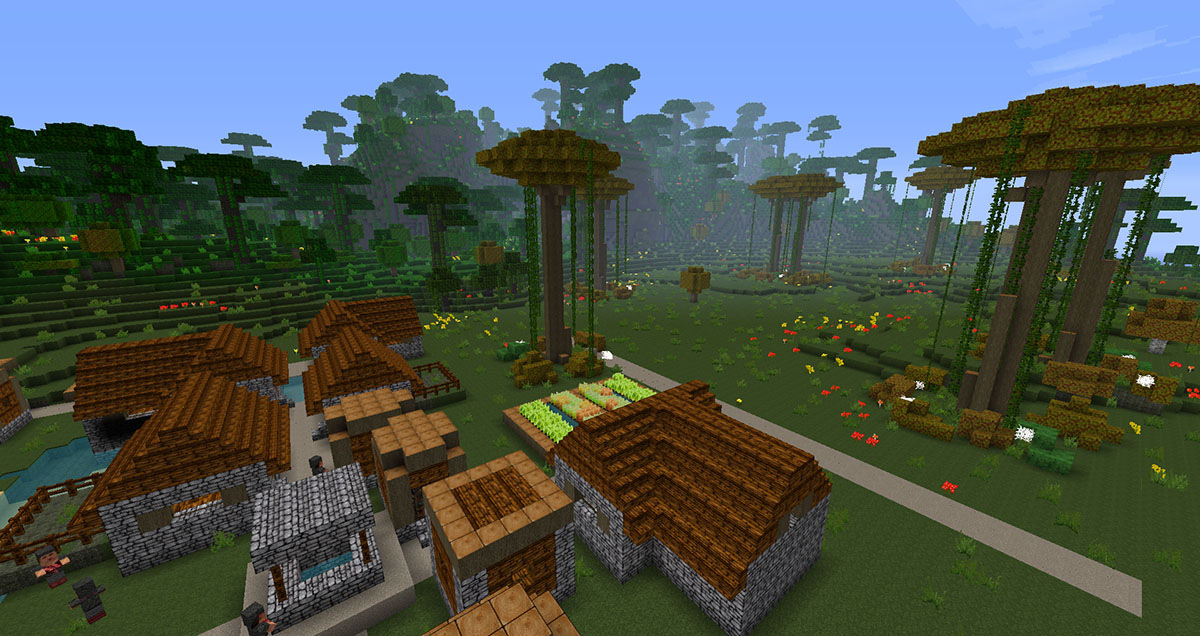 ~Vivec~(Custom Terrain) Temple Theme Minecraft Map