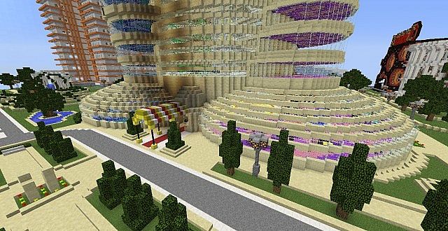 Swirls Spawn Minecraft Map