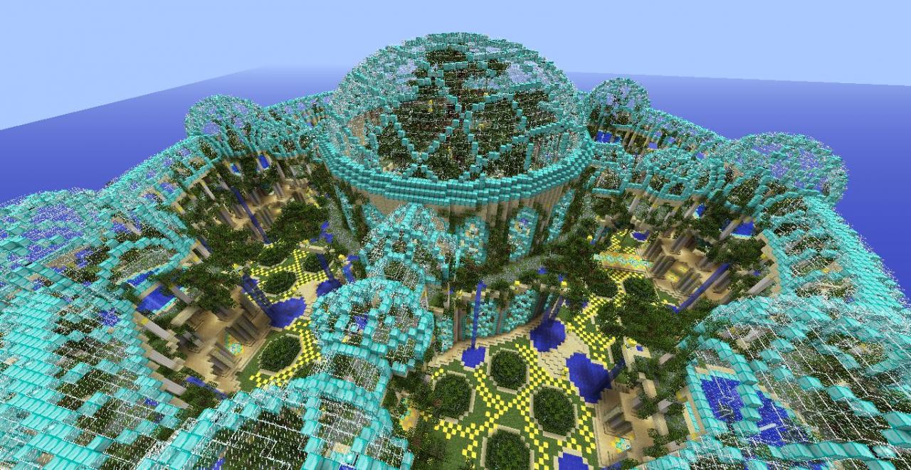Creative zone spawn Minecraft Map