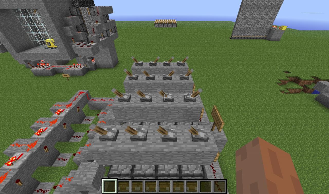 Programmable Combination Lock Minecraft Map