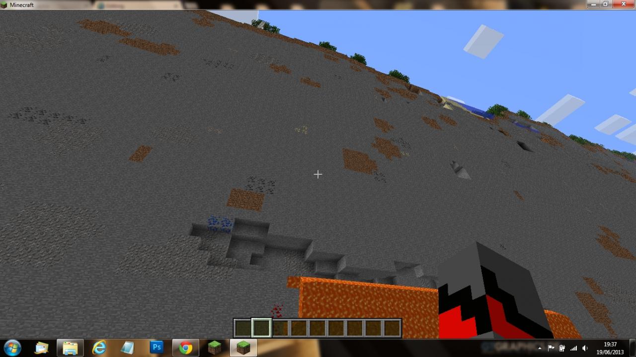 strange world generator glitch Minecraft Map