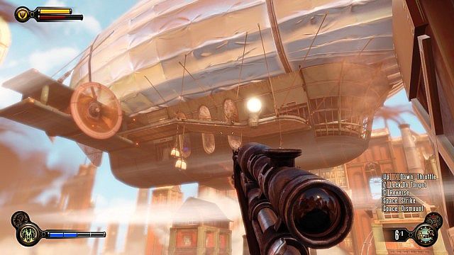 Bioshock Infinite Zeppelin - Handmade Minecraft Map