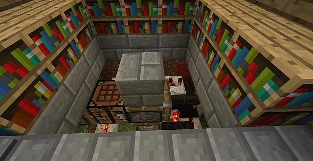 pop up crafting table Minecraft Map