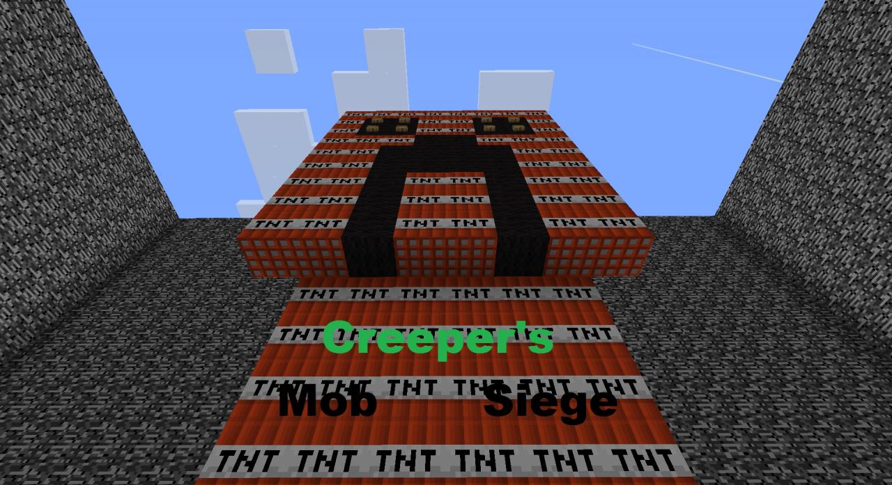 Creeper's Mob Siege Minecraft Map