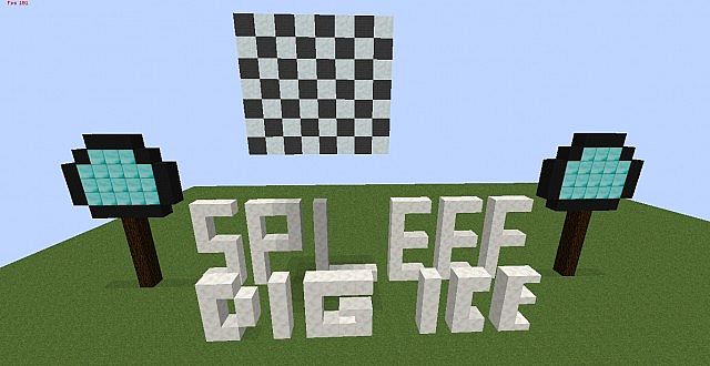 Spleef Minecraft Map