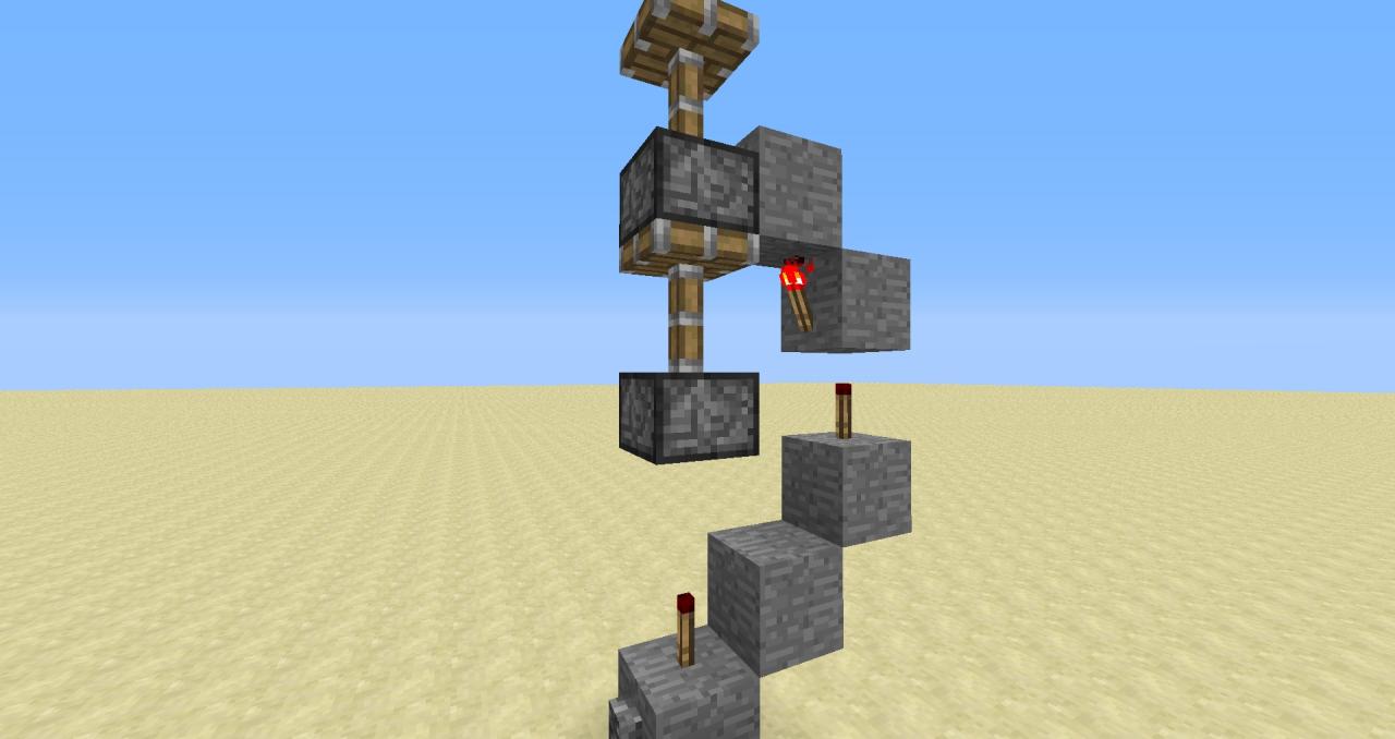 Redstoneless Double Piston Extender [v1.1] Minecraft Map