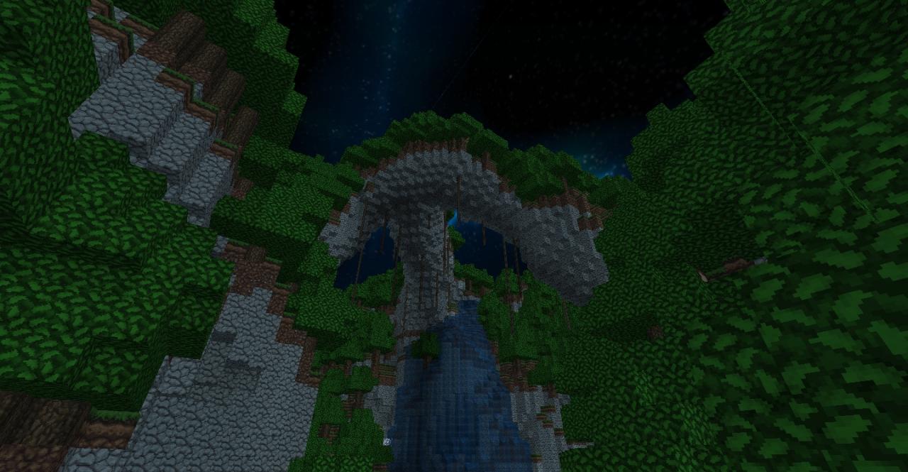 Jungle Island Chain Minecraft Map