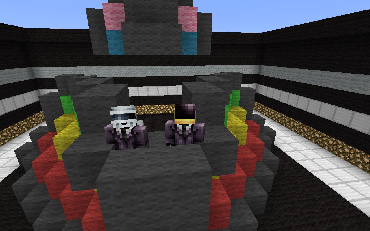 Daft Punk Alive 2017 Minecraft Map