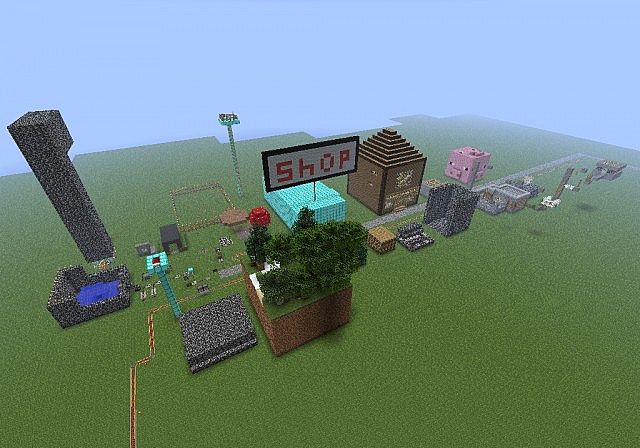 Awesome Flat Land! Minecraft Map