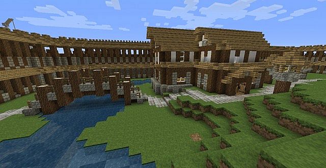 Epic Victorian Town Minecraft Map