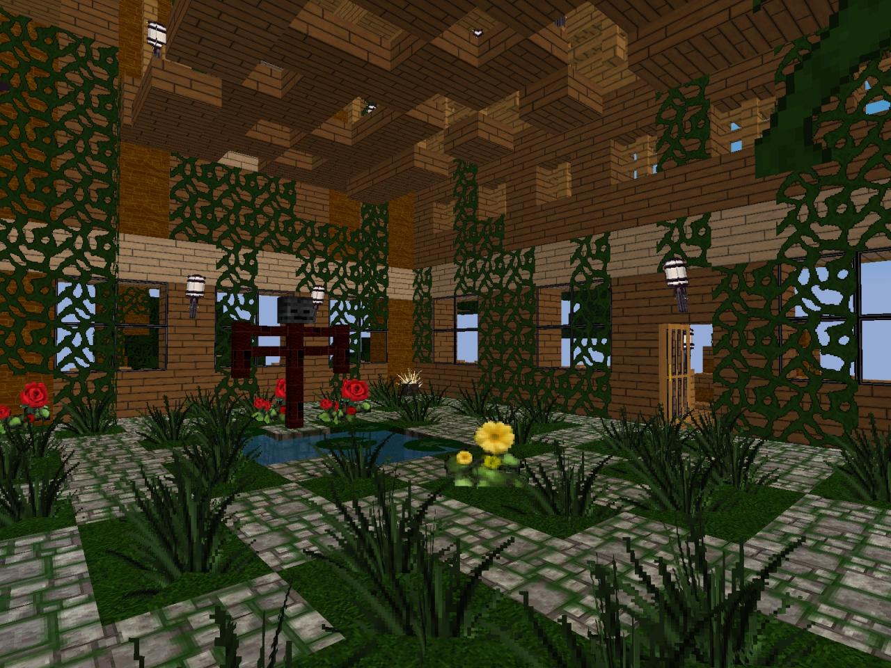 The Walking House of Fangorn Minecraft Map