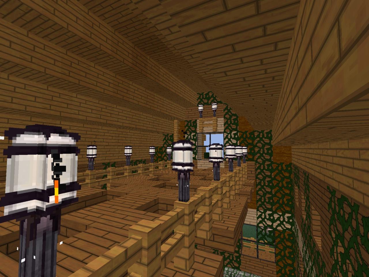 The Walking House of Fangorn Minecraft Map