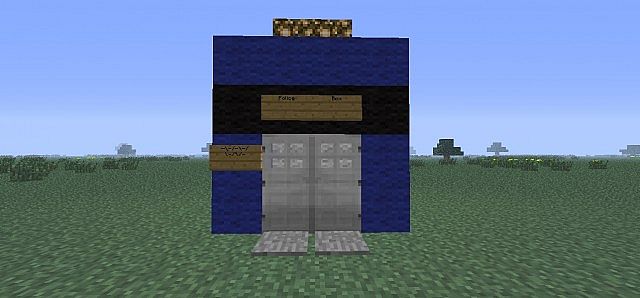 Working Tardis Minecraft Map