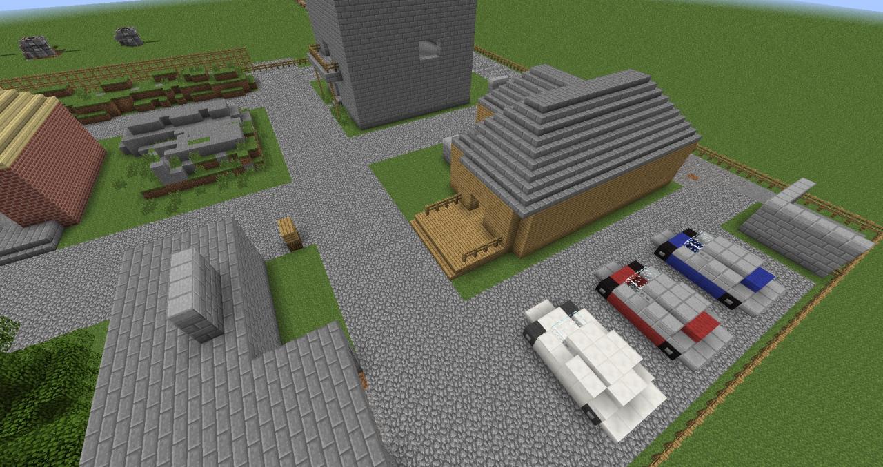 PVP Map- The City Minecraft Map